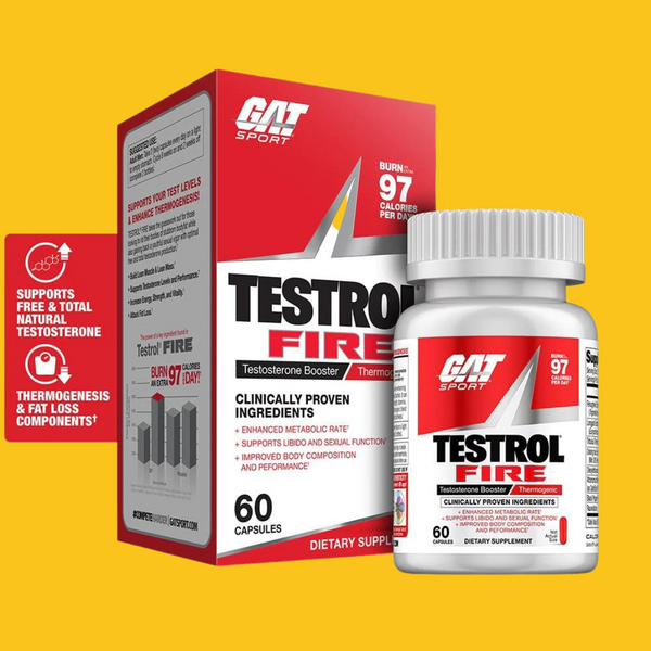 TESTROL FIRE 60 CAPS GAT – SDM Suplementos