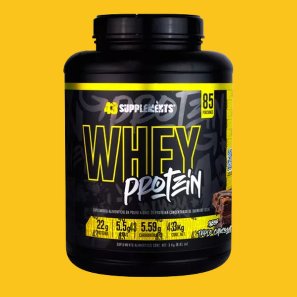 WHEY PROTEIN 3 KG 43 SUPPLEMENTOS – SDM Suplementos