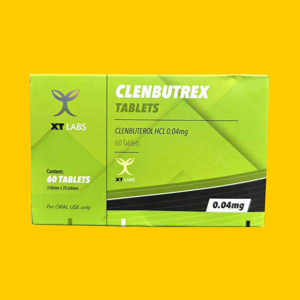 CLENBUTREX CLEMBUTEROL 60 TABS 0.04 MG XT LABS – SDM Suplementos