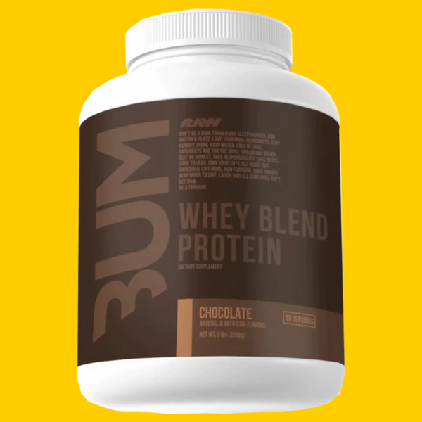 WHEY BLEND PROTEIN 5 LBS CBUM X RAW NUTRITION – SDMsuplementos.com