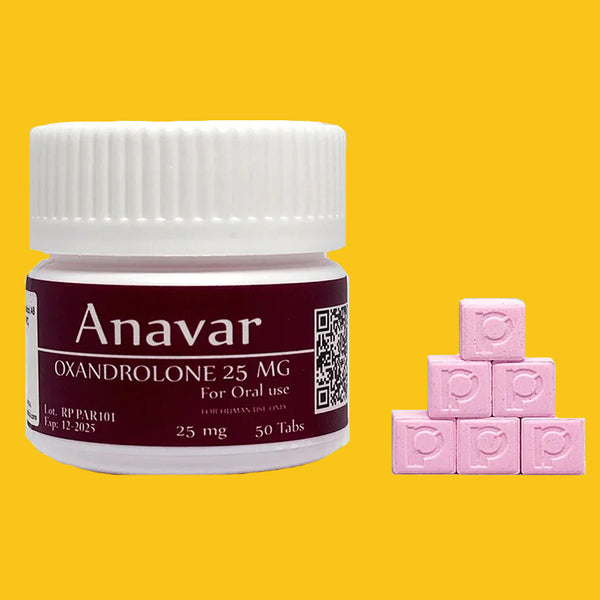 ANAVAR OXANDROLONA 25 MG 50 TAB ROTTERDAM – SDM Suplementos