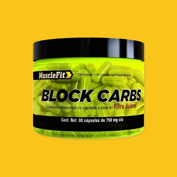 BLOCK CARBS BLOQUEADOR DE CARBOS 90 CAPS MUSCLE FIT – SDM Suplementos