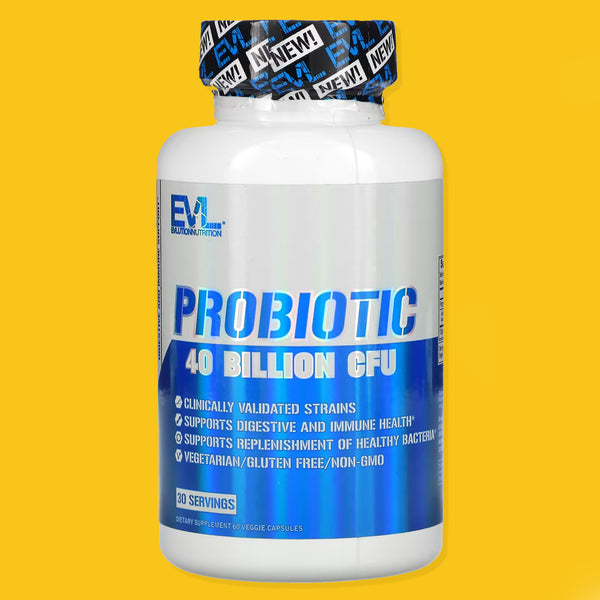 PROBIOTIC 60 CAPS EVLUTION NUTRITION – SDM Suplementos